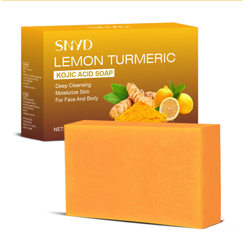 Lemon Turmeric & Honey Soap, Turmeric Soap Bars for Brightening and ...