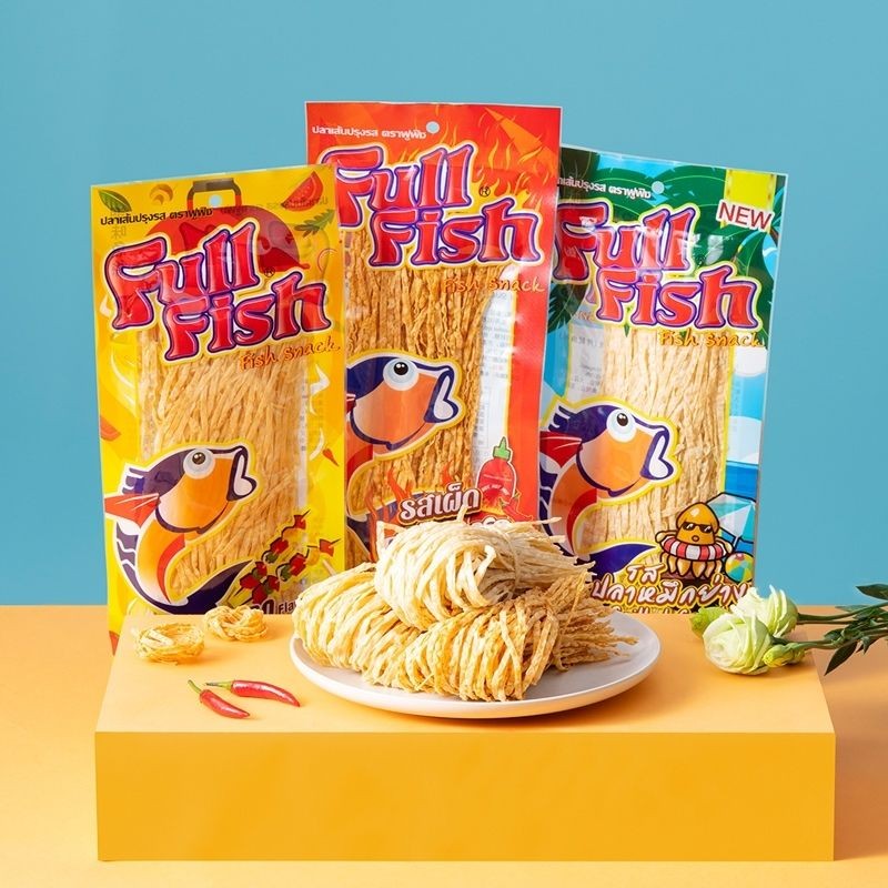 Fullfish/fullfish Thailand Imported Seasoning Snacks Low-Fat Fish ...
