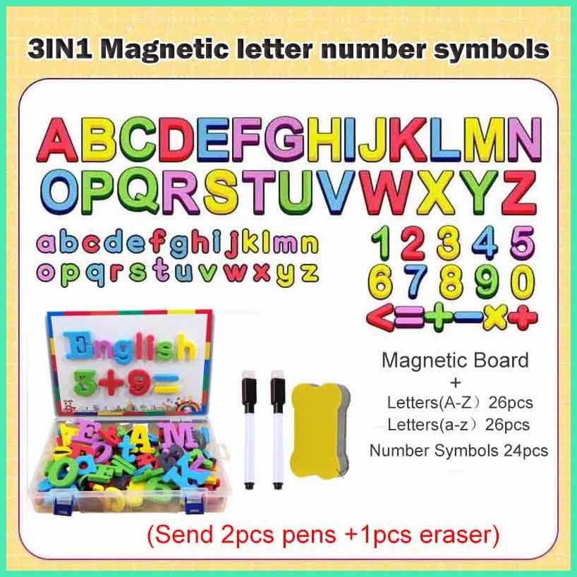 Magnetic$dY)Letters,}S)Numbers,}S)Symbols}W)Foam}x)Alphabet}F)Magnets}s ...
