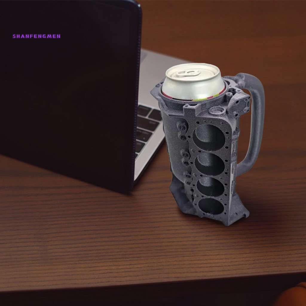 SFH- Engine Block Mug Mechanical Engine Block Mug Unique 3d Printed ...