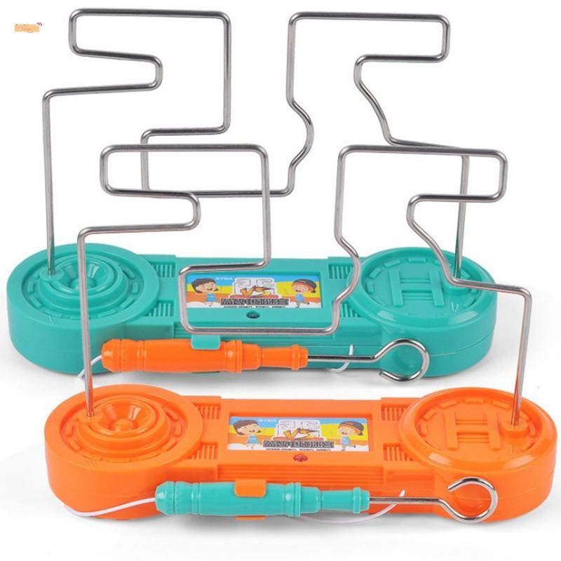 Sweet Kids Collision Electric Shock Touch Maze Game Party Funny Science ...