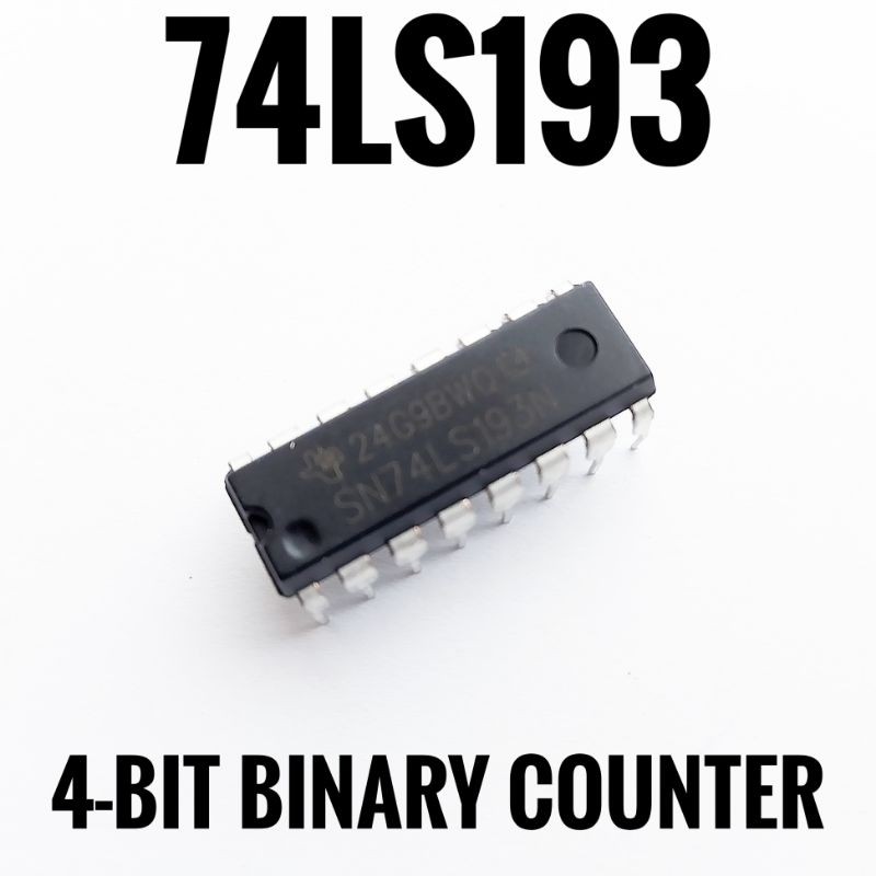 74LS193 74193 SN74LS193N 4-Bit Binary Counter IC | Shopee Philippines