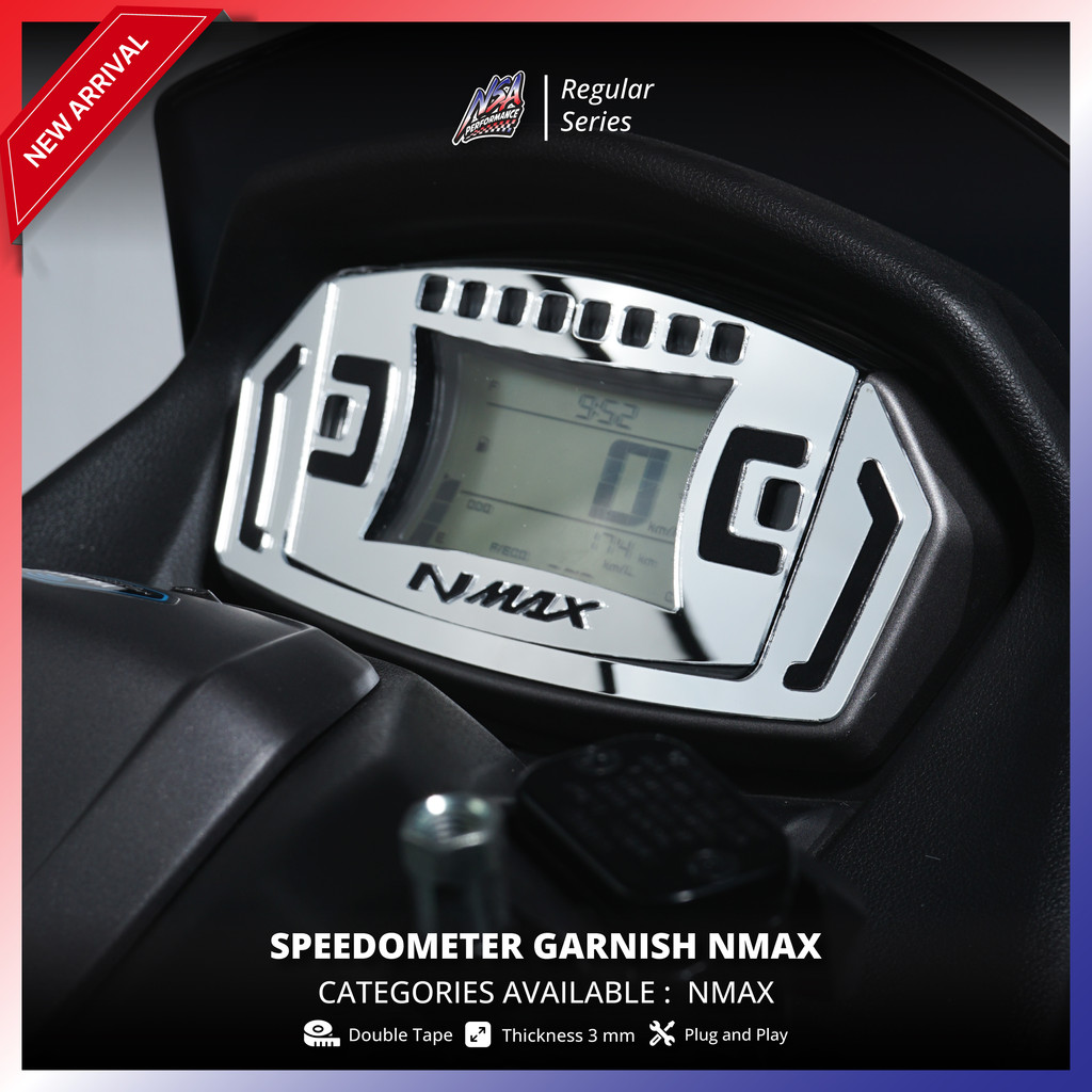 NSA GARNISH SPEDOMETER NMAX 2020 2021 2022 2023 ACRYLIC MATERIALS ...