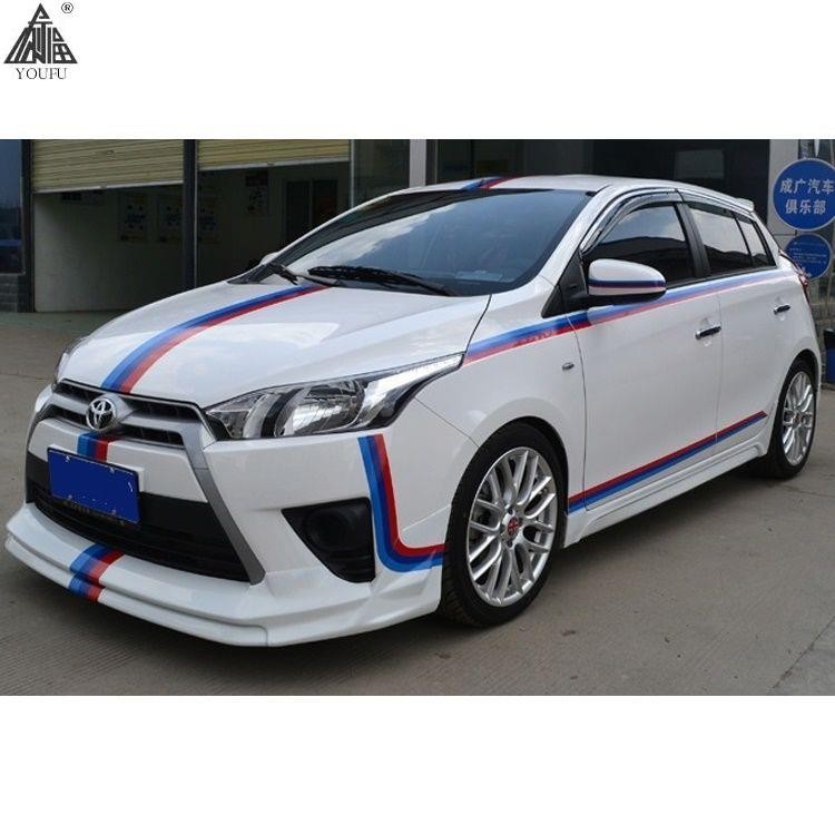14-15 Models Toyota Yaris Small Surround Modified New Yaris Big Duck ...