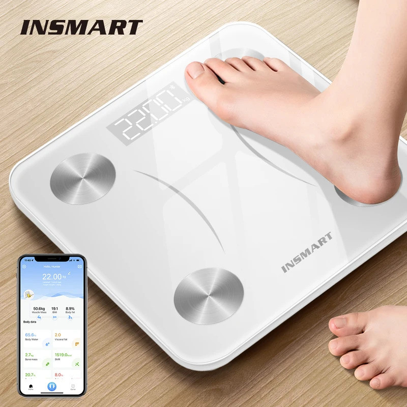 INSMART Body Weight Scale Digital Balance Body Scale BMI Body Fat ...