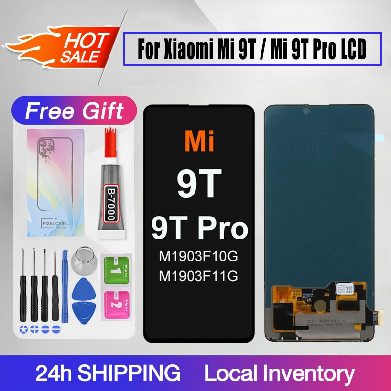 Techparts LCD For Xiaomi Mi 9T / Mi 9T Pro LCD + Screen parts + Free ...
