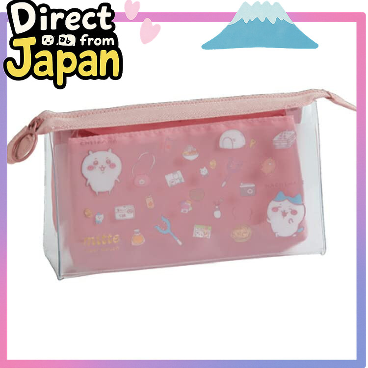 (Direct from Japan)Sunstar Stationery Chiikawa Pen Case Mitte Clear ...
