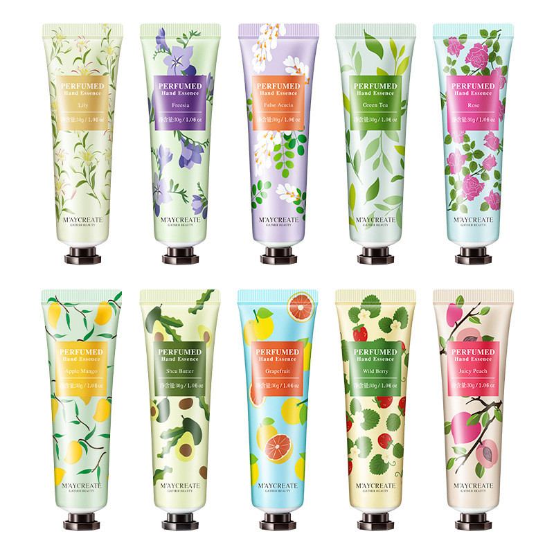 Hand Cream 30g Plant Essence Hand Cream 10 Flavors Optional ...
