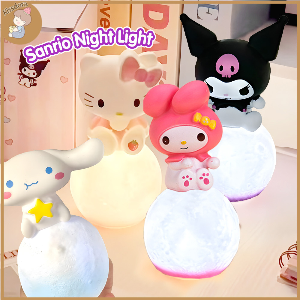 Kissdora Kawaii Night Light Cartoon Anime Figures Lamp Birthday Gifts ...