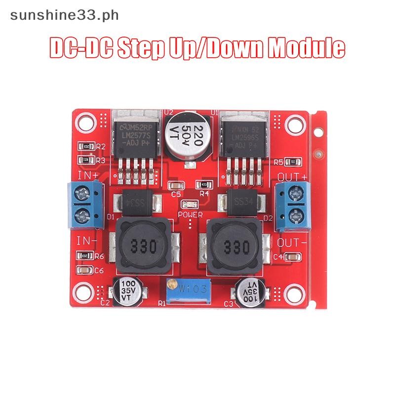 sunshine DC-DC Automatic Voltage Adapter LM2577S To LM2596S Dual-chip Automatic Converter ...