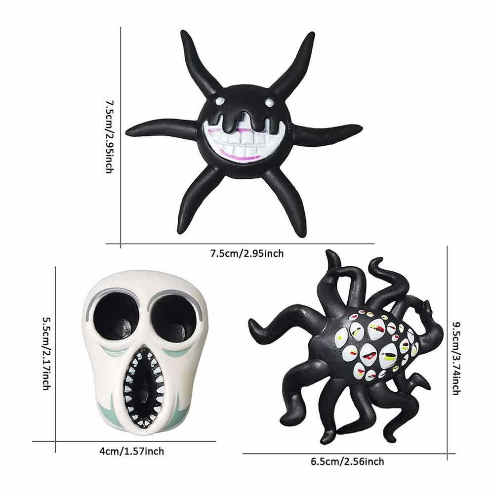 9Pcs The New Alien Creatures Roblox Doors Figure Escape The Door Game ...