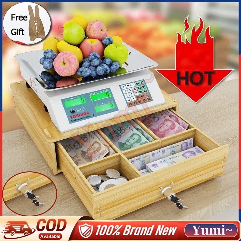 Cash Coin Cashier Box Money Storage Organizer Simple Paper Money Cash ...
