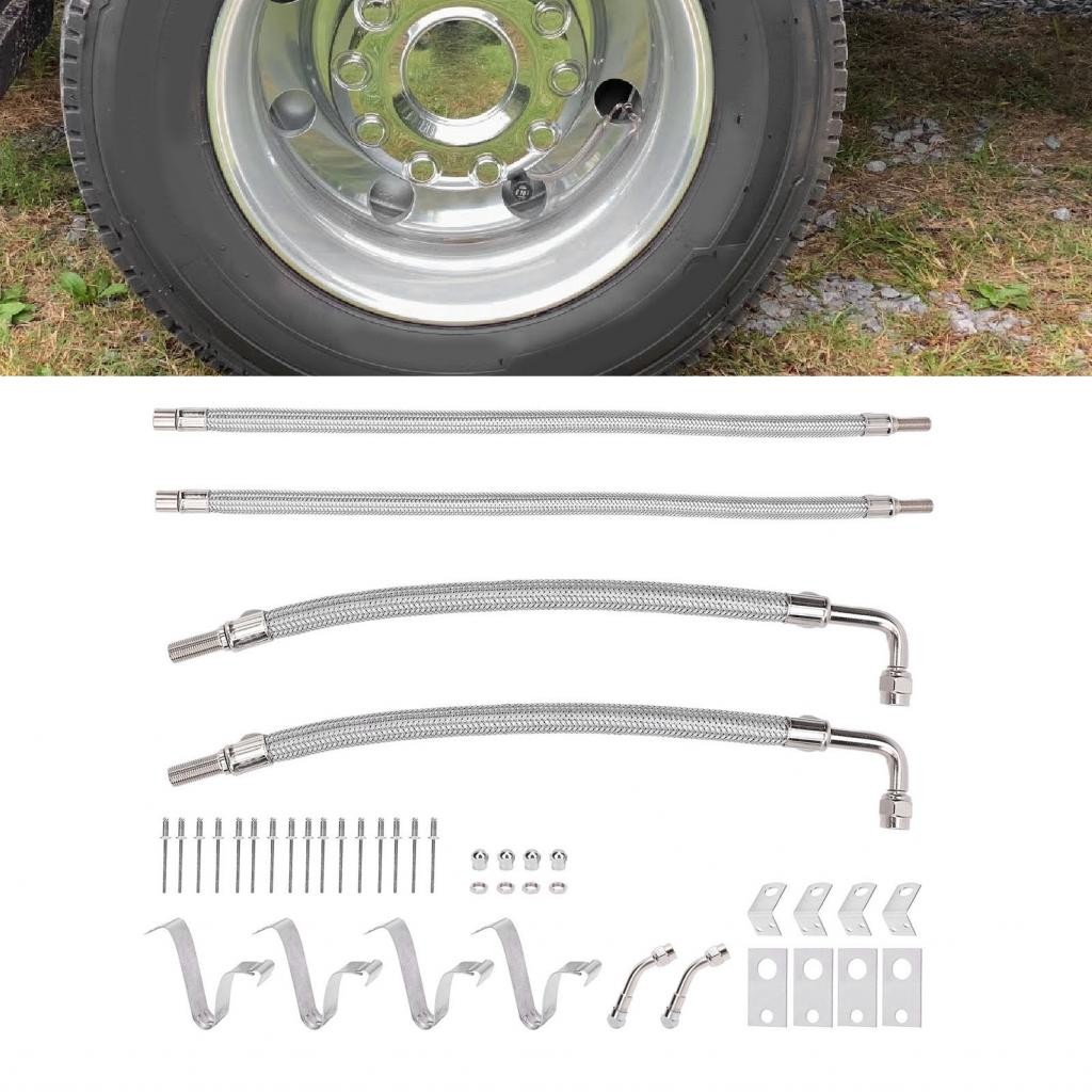 Nearbeauty Valve Stem Extender Dually Kit Easy To Operate Stainless ...