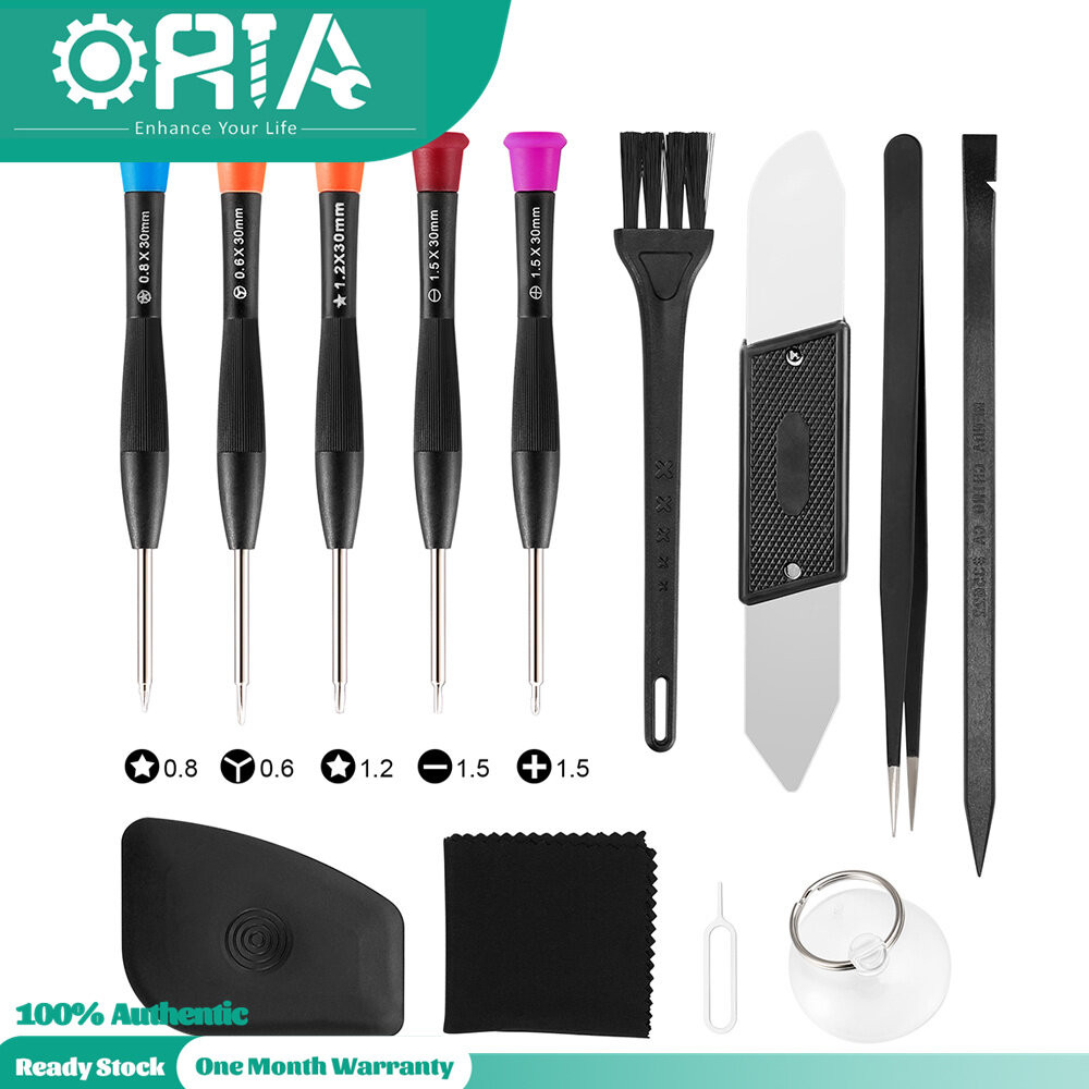 GG+ORIA Phone Repair Tools Set 12 in 1 Cellphone Screw Driver Kit W ...