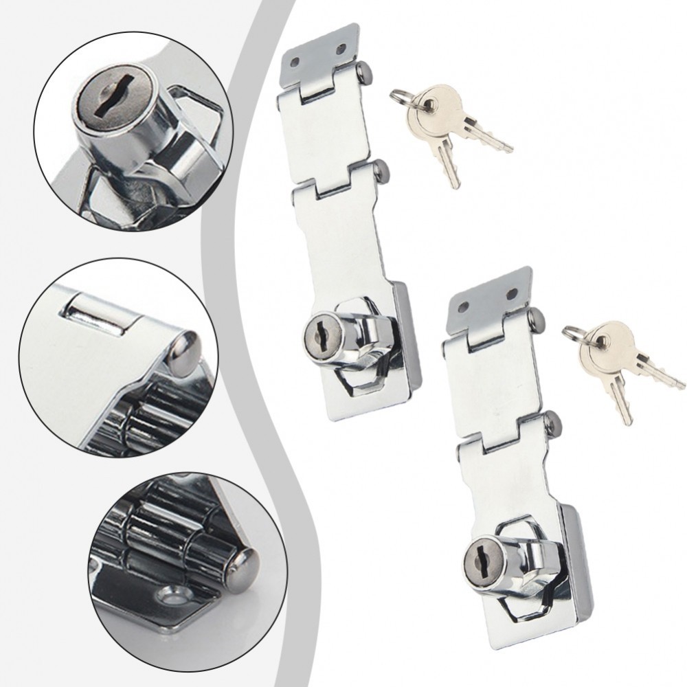 Metal Key Operated Locking Hasp For Secure Storage In Sheds And Garages ...
