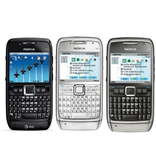 Nokia E71 GSM WIFI 3G Classic Mobile Phone Original Full Set Ready ...