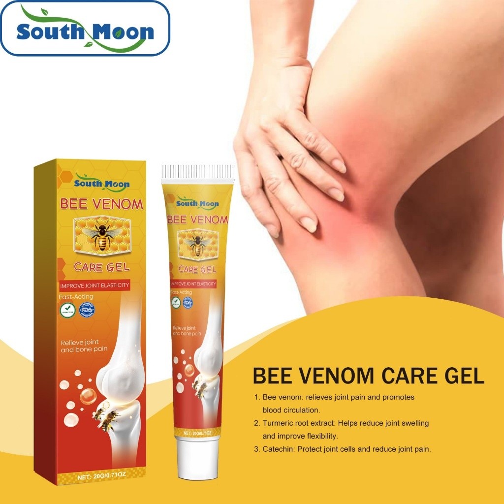 【in stock】South Moon Bee Venom Care Gel Joint Care Gout Ointment Anti ...