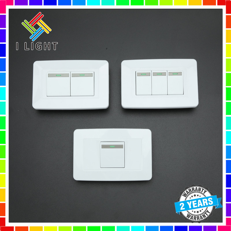 Wide series universal outlet Wall socket 1gang 2gang 3gang outlet 1way ...
