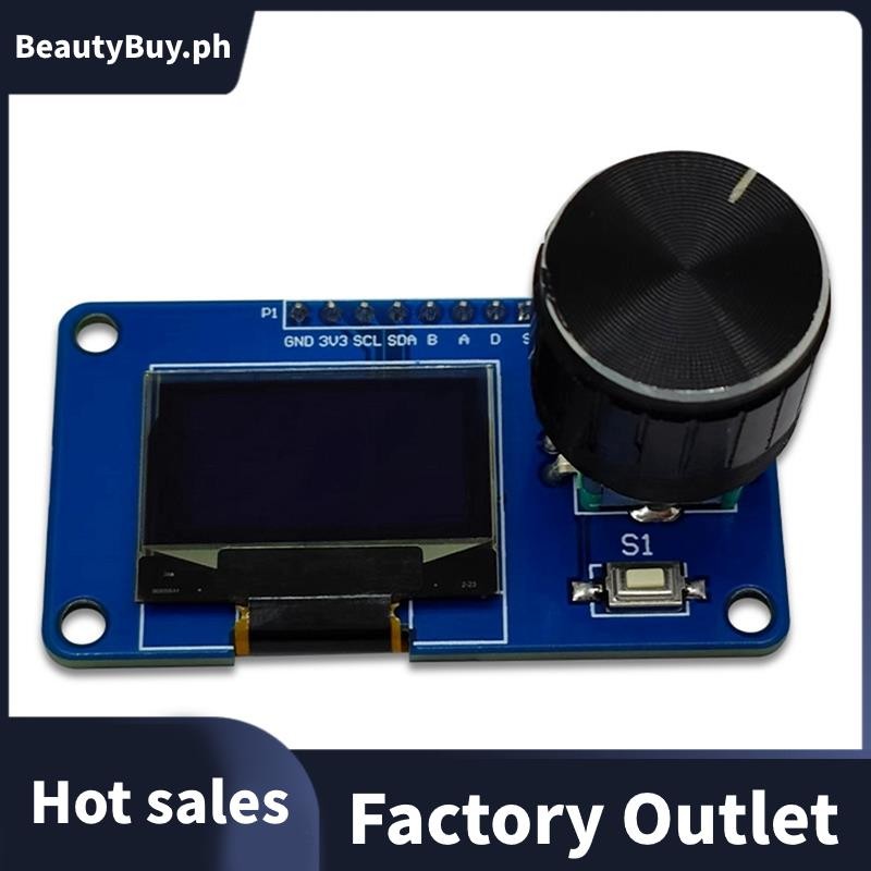 0.96 Inch OLED Display Module with Buttons EC11 Rotary Encoder IIC Interface LCD Screen Amazing ...