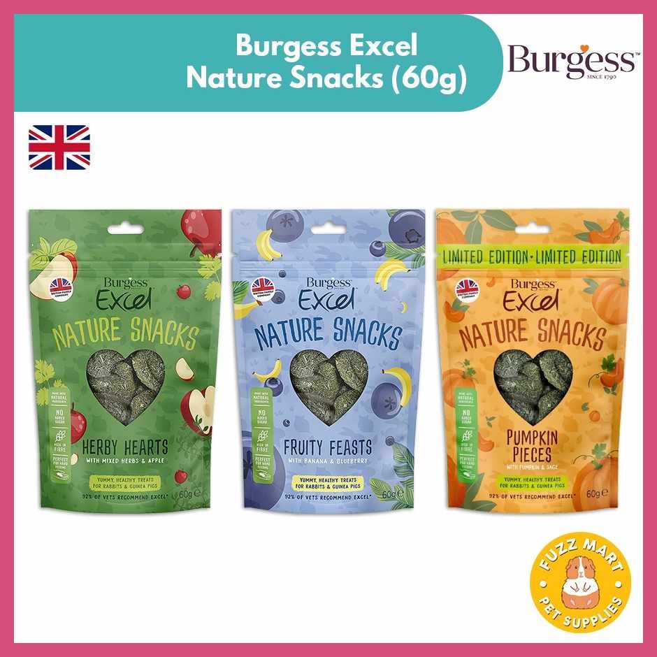 Burgess`y*Excel$U{Nature!eE[Snacks,LR[60g,KQ[for,SK[Guinea,dD[Pig,sR ...