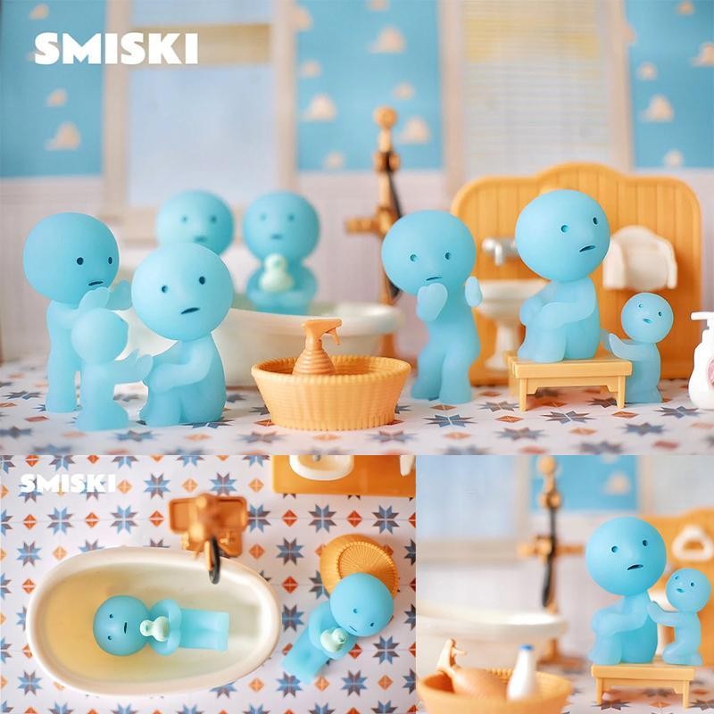 Smiski mini Hippers Sonny Angel Hippers ballet Bath Living Series night ...