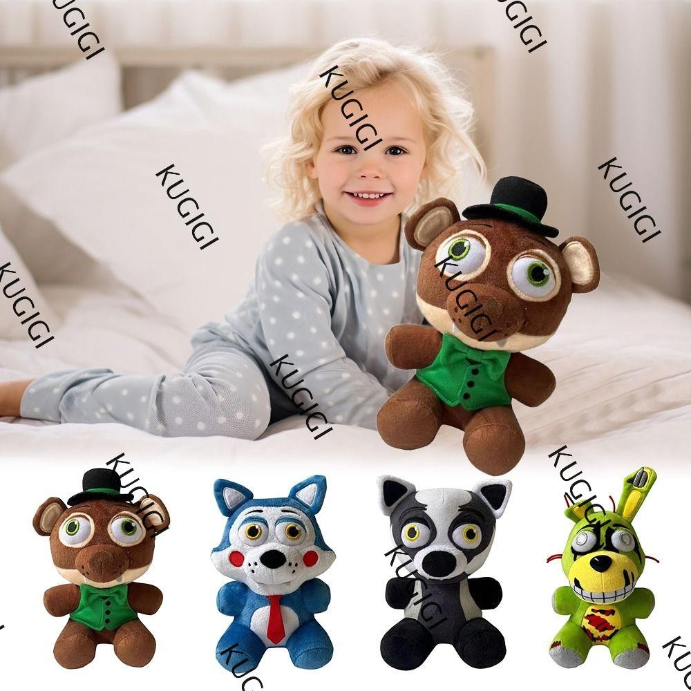KUGIGI FNAF Figures Doll, Soft Plush Fanverse Candy The Cat Doll ...