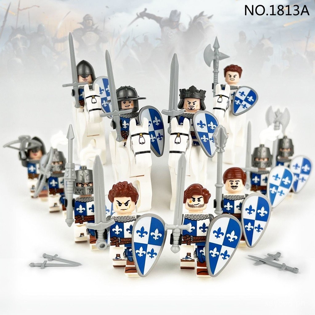Compatible with Lego Medieval Soldiers Ancient Roman Legion Castle ...