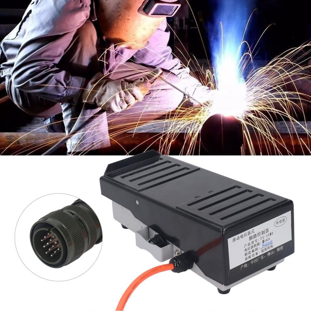Xguli 14 Pin Welder Foot Pedal Welding Control Switch With 2M ...