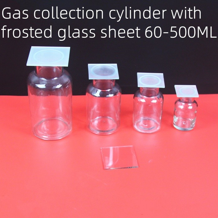 Gas Collection Cylinder With Frosted Glass Sheet 60/125/250/500ml ...