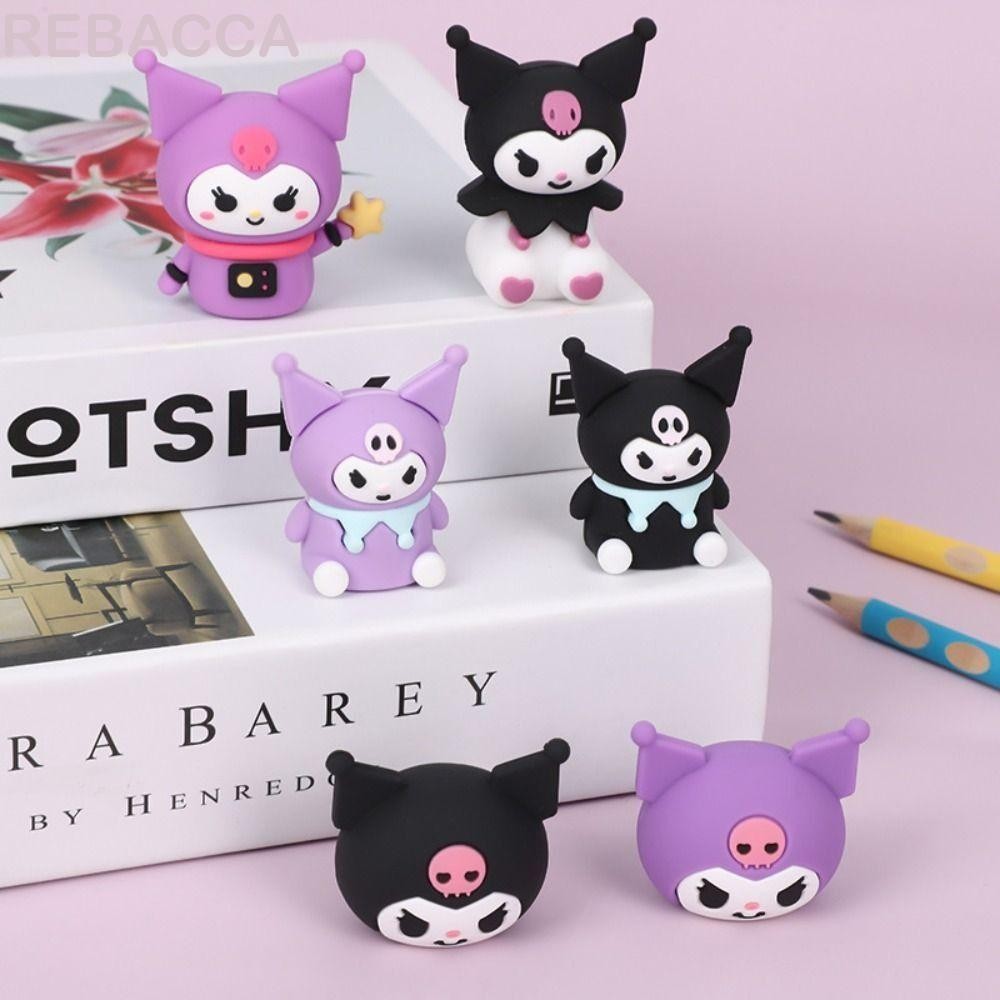 REBACCA Cute Pencil Sharpener, KT Cat Kuromi Melody Cartoon Anime ...