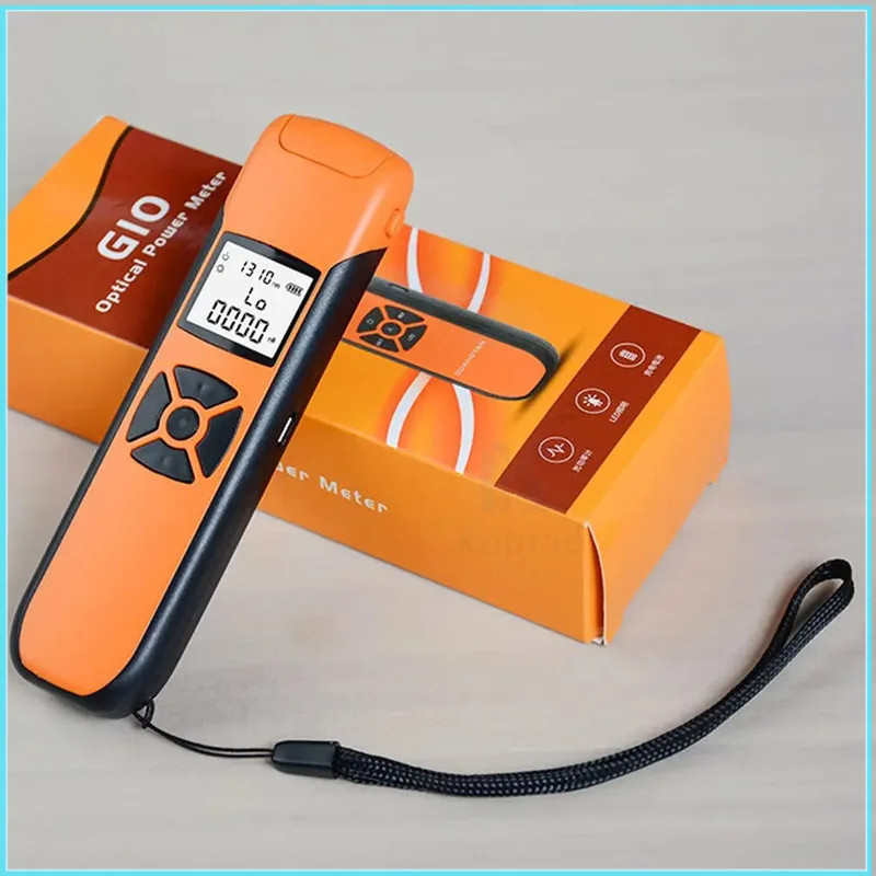 G10 Mini Optical FC/SC/ST Universal Port High Precision USB Rechargeable Fiber Optic Power Meter ...