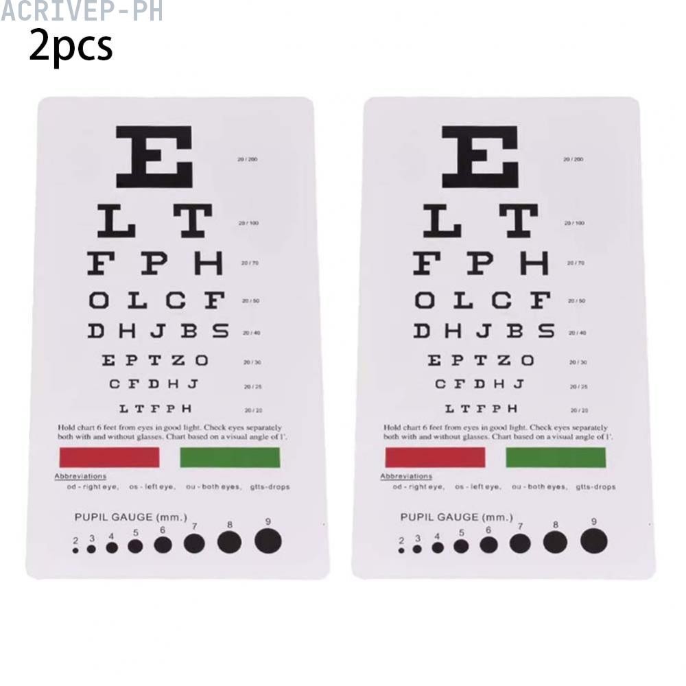 Simplified Home Vision Tests with Professional Grade Eye Charts and ...