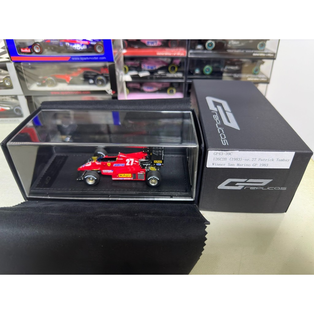 [Ready Stock] GP Replicas 1/43 Ferrari 126C2B 1983 San Marino Prize ...
