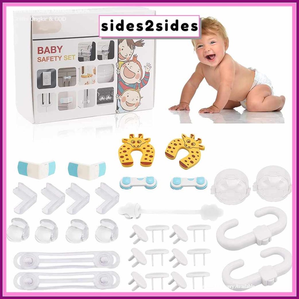 Sides2sides:m*Baby$vW`Safety!zu[Complete-mSet-Q33pcs/pack-cSocket ...