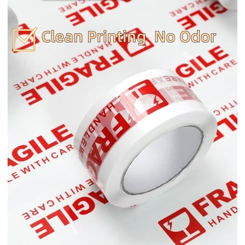 Big sale!!!Fragile Stickers Tapes Warning Packing Label Packaging Tape ...