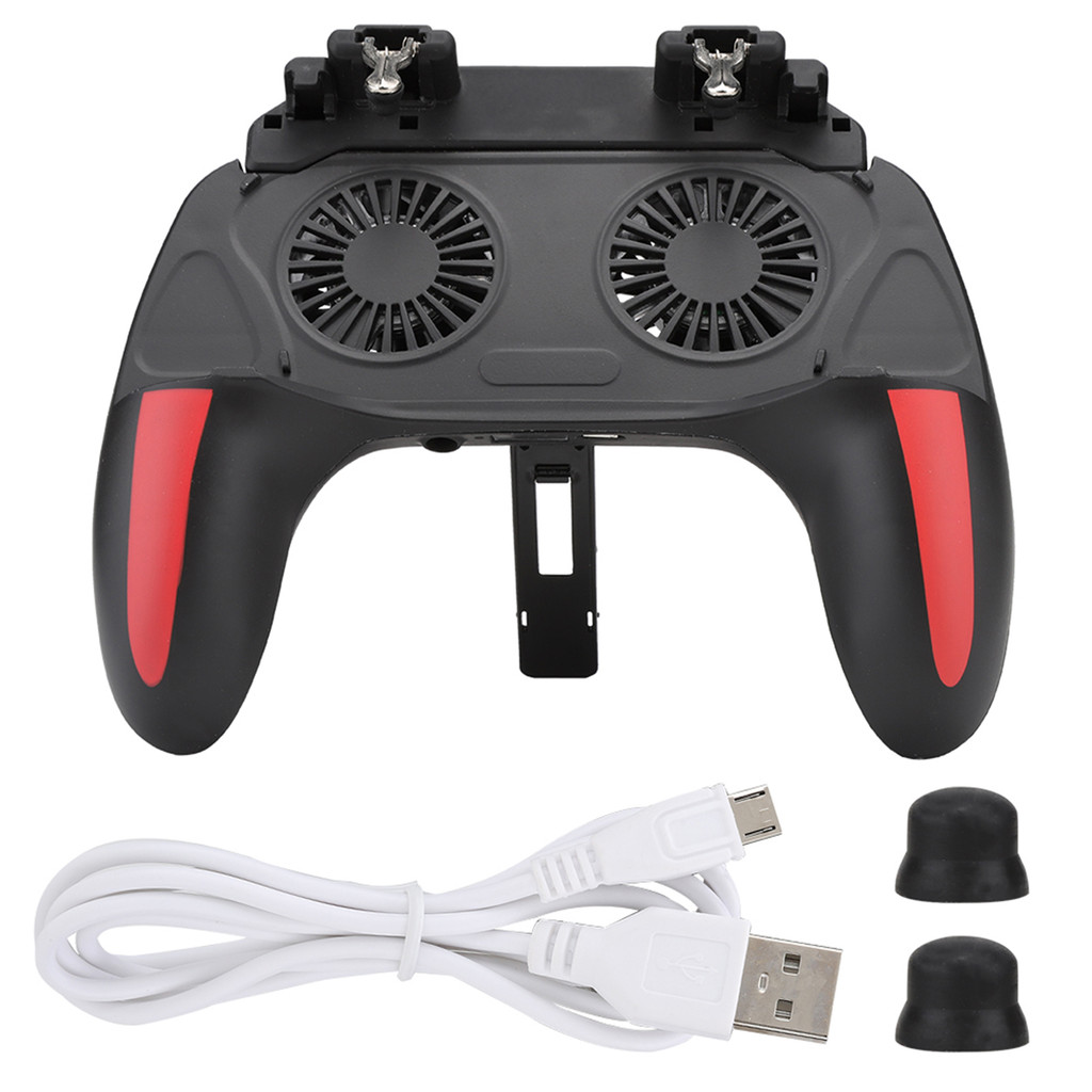 Fun~ Mobile Phone Game Controller With Dual Cooling Fans Heat ...