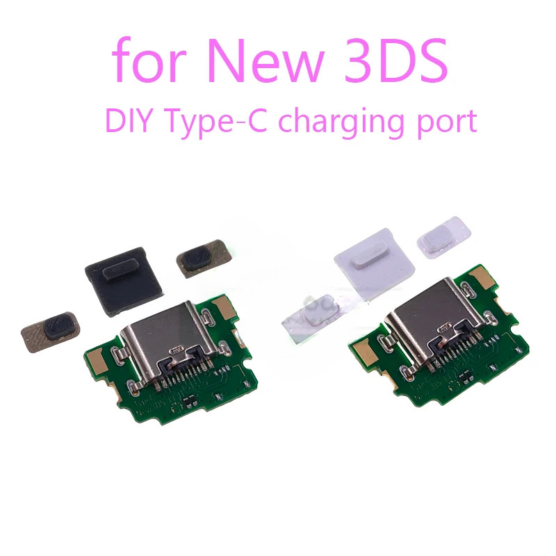 DIY USB-C Type-C Charging Port Replacement for Nintendo New 3DS Console ...