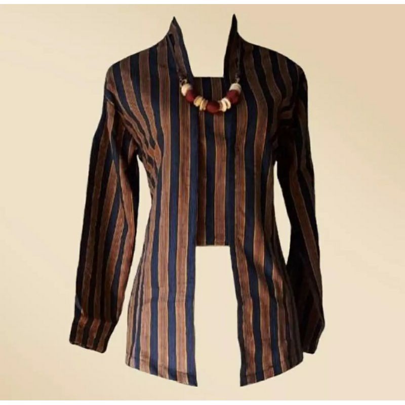 [PREMIUM ORIGINAL] Women's lurik kebaya, Javanese traditional clothes ...