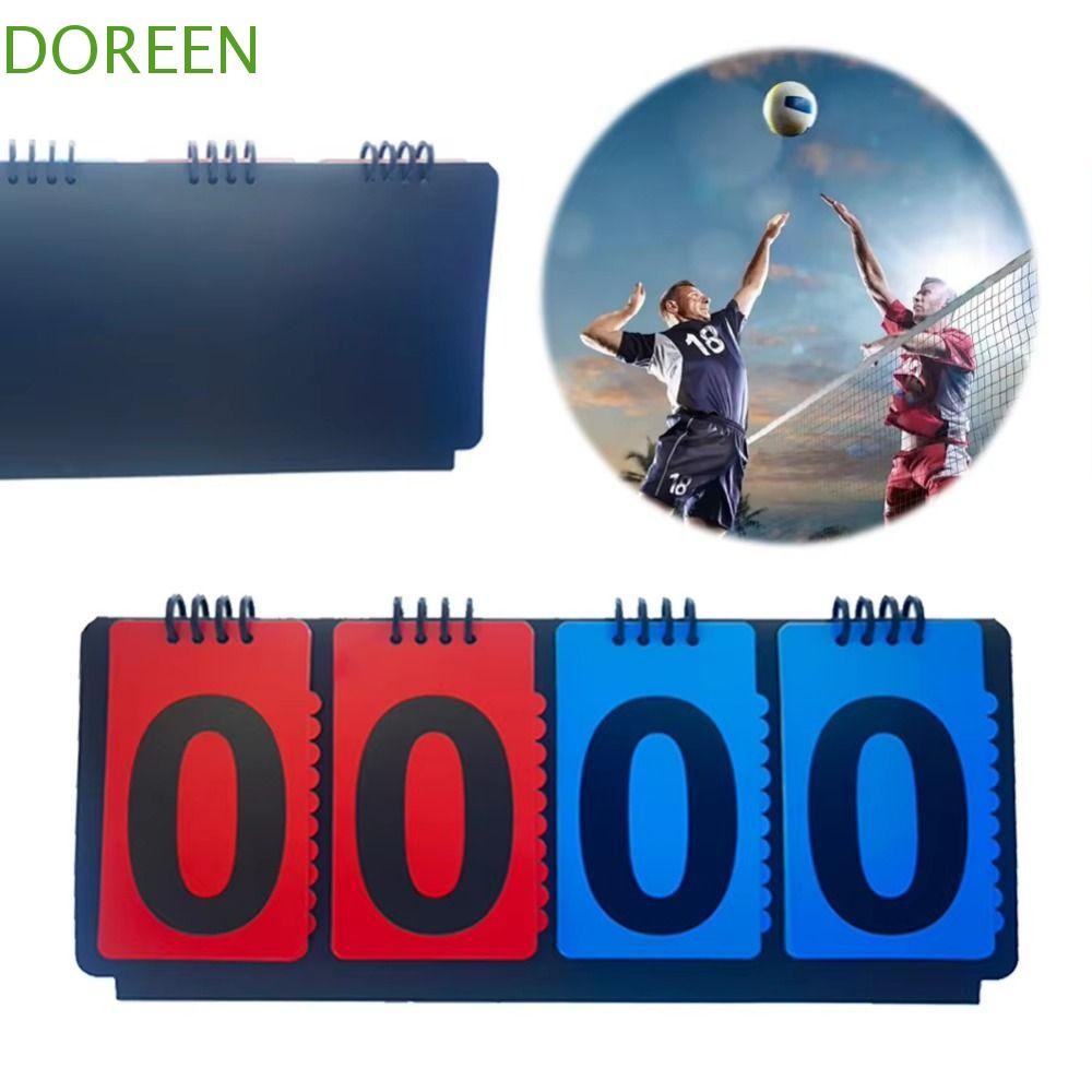 DOREEN Basketball Scoreboard, Manual 4-Digit Scoreboard Score Keeper ...