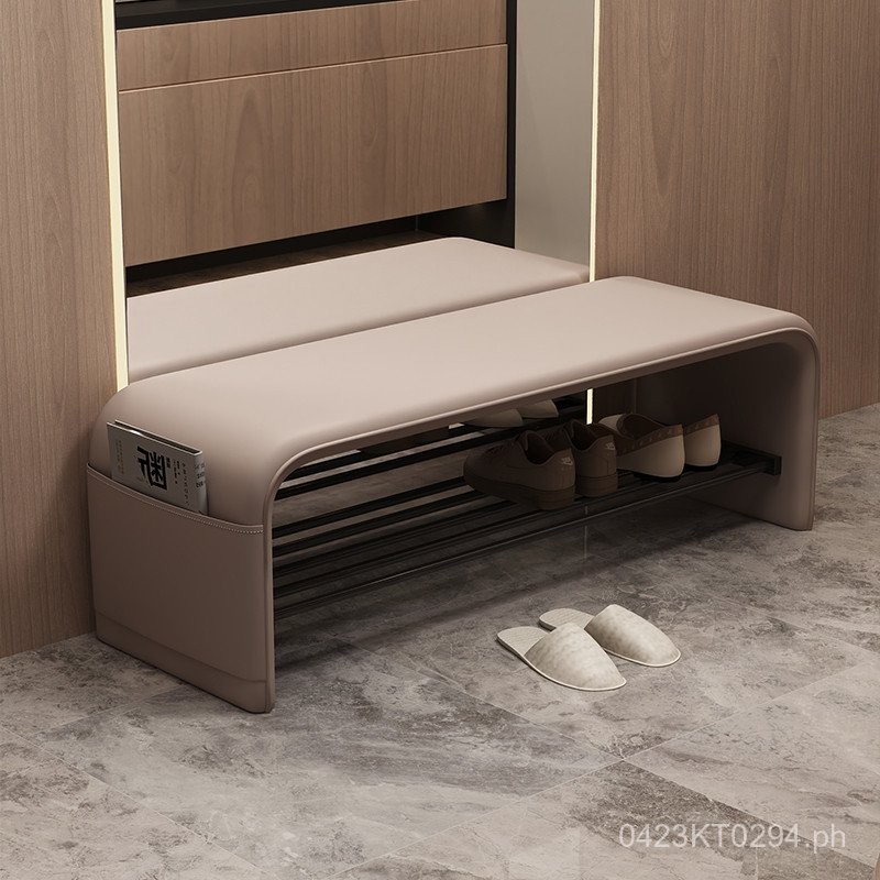 High-end Shoe Changing Bench at the Bed End[Entrance Shoe Bench ...