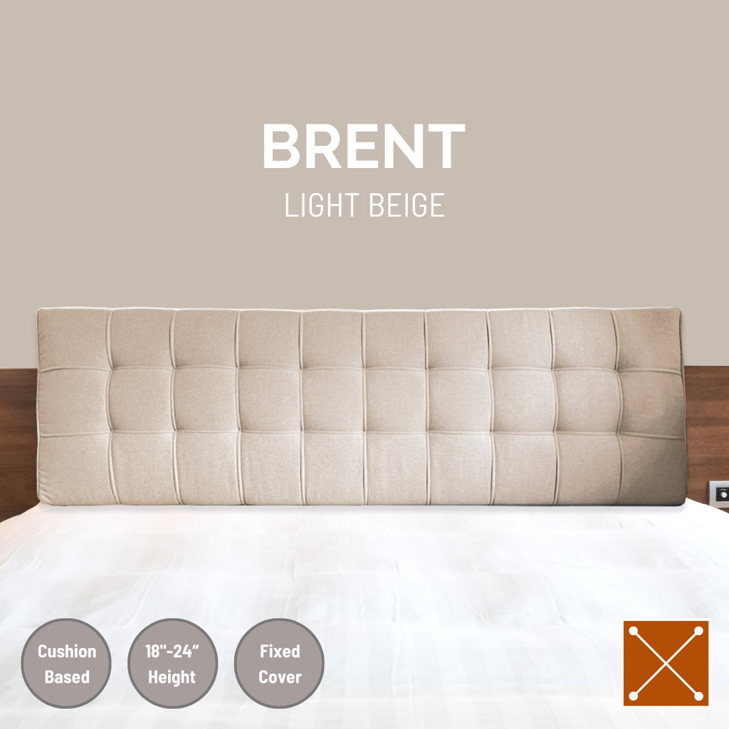 BRENT Bed Rest - Light Beige | Shopee Philippines