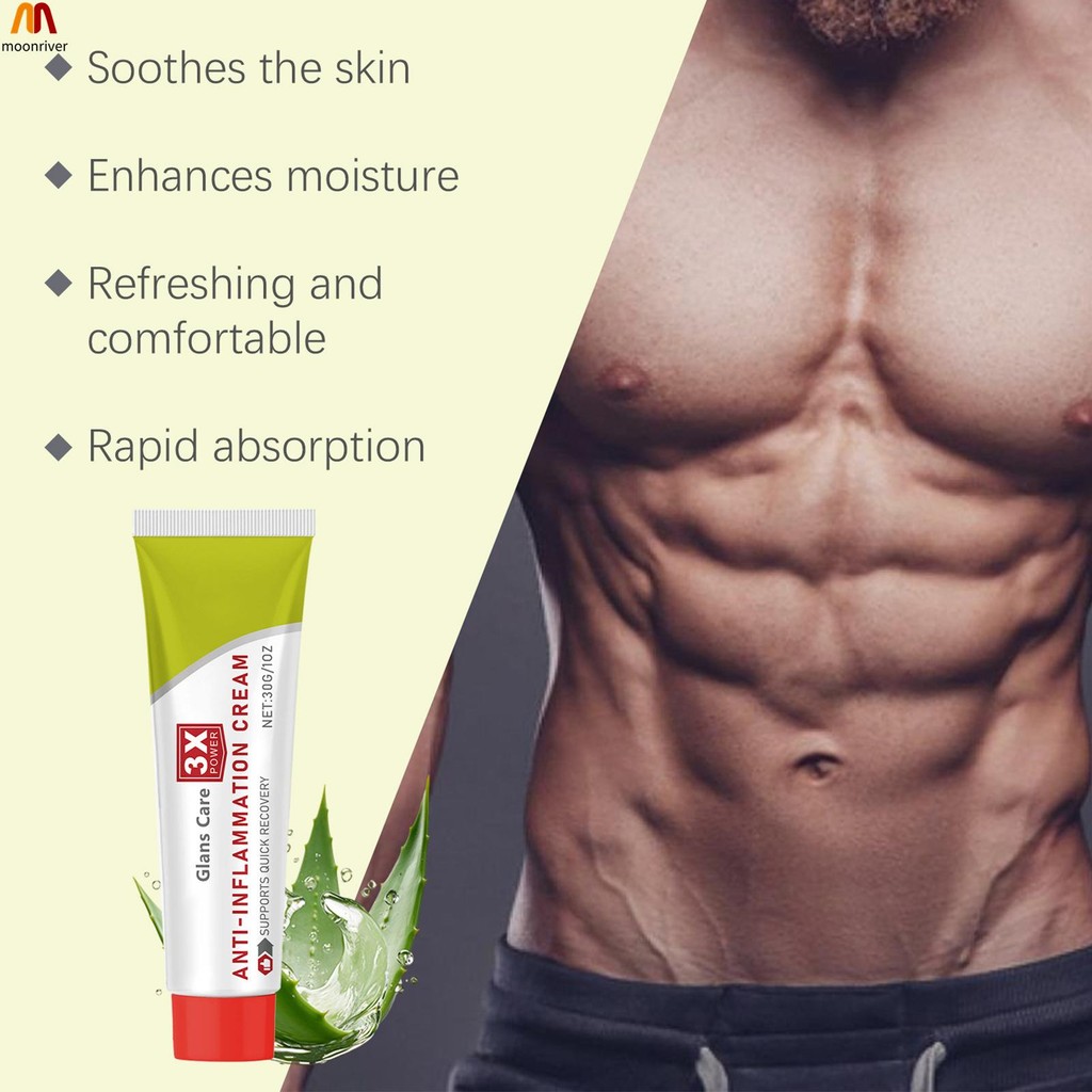 Men's Private Part Anti-itch Care Cream Natural Penile Cream Lotion ...