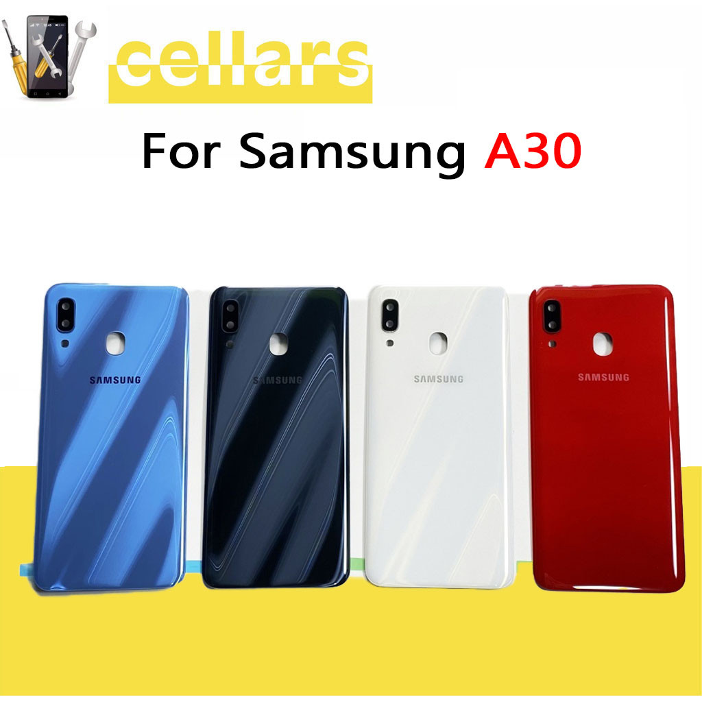 Back Cover For SAMSUNG Galaxy A30 Back Battery Cover Parts Rear Case ...