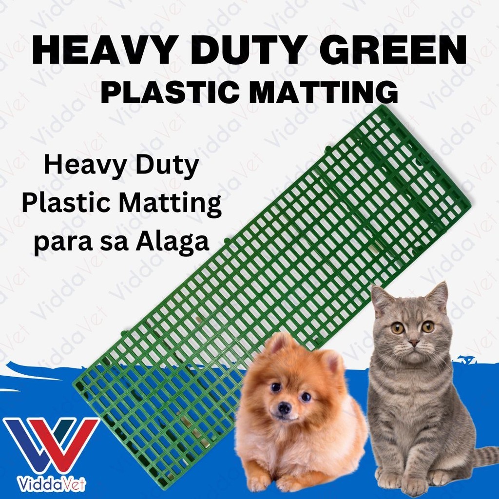 Long-Lasting 1x3 Green Animal Mattings for Pens and Stables viddavet ...