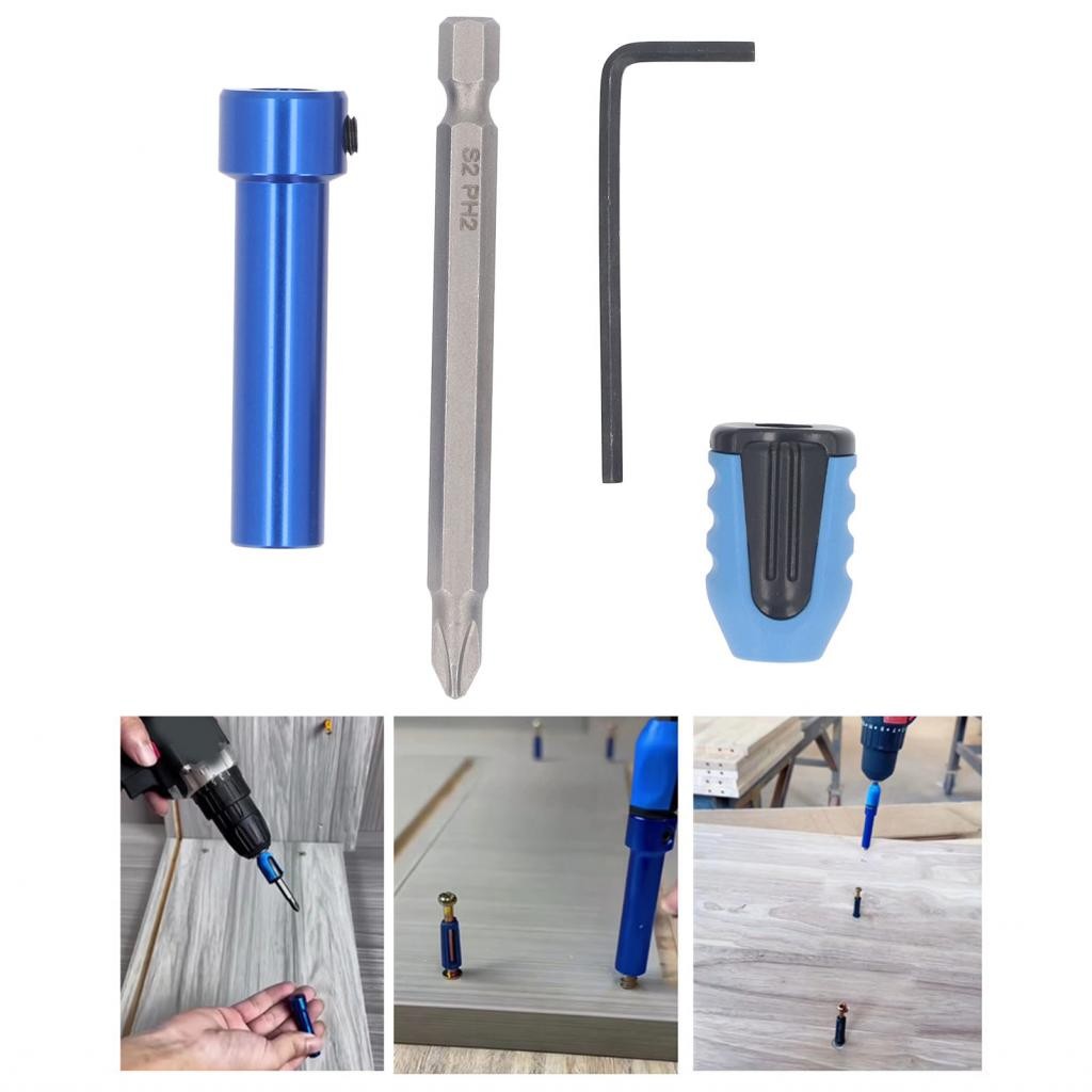 Magnetic Screw Holder Rings 3 in 1 Bit Expander with Stopper Safety ...