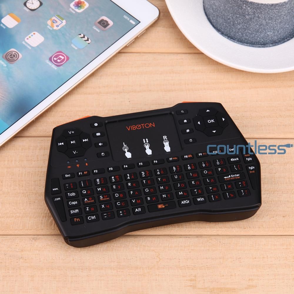 2.4G Wireless Keyboard Portable Game Controller Keyboard Mouse Fly Air ...