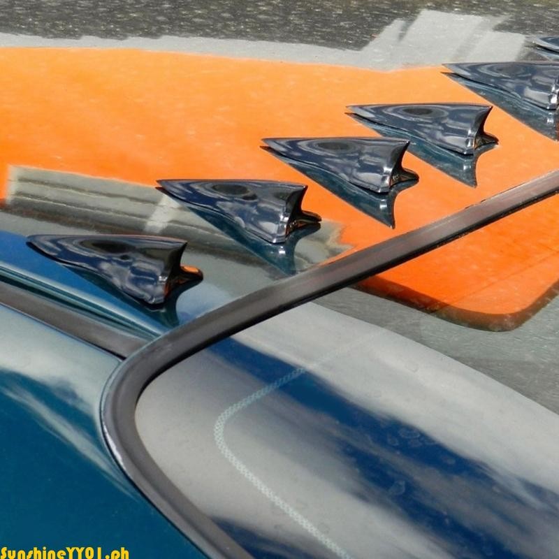 SUN 10Pcs Car Rear Roof Spoiler Lip Extension Rear Trunk Spoiler Lip ...
