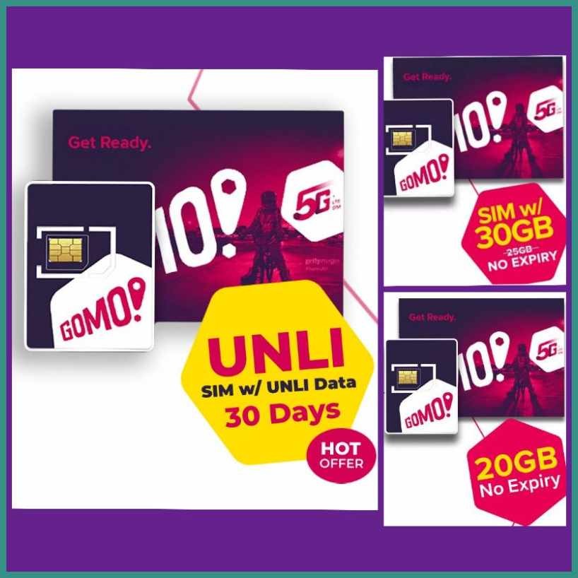 Globe*dA_GOMO-UX@SIM%KO_with:oU_30days;nZ`Unli;NU`data;OA`20GB;cv`30GB No Expiry POWER BY GLOBE ...