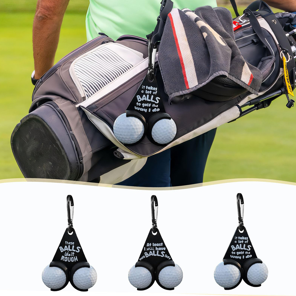 Golf Ball Holder Golf Ball Rack with Clip Golf Ball Carrier Portable ...