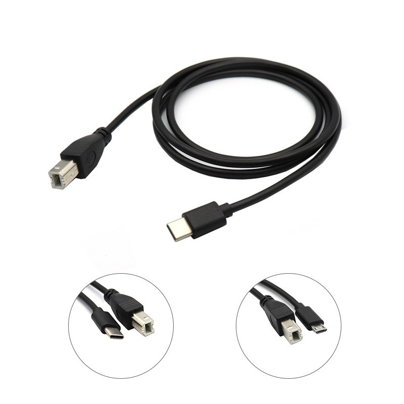 Quality Assured Mobile Phone Keyboard OTG Cable Printer Cable 1M Length ...